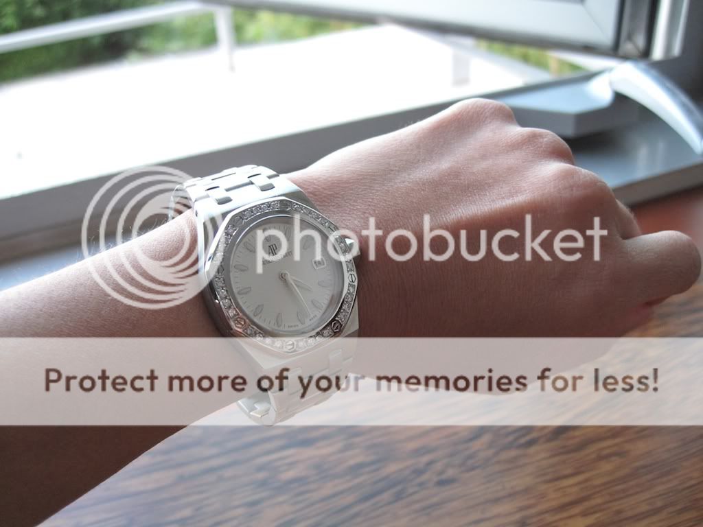 WatchNet: Luxury Time: FS BNIB AUDEMARS PIGUET ROYAL OAK LADIES DIAMOND ...