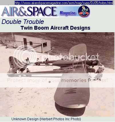 Article about twin-boom aircraft