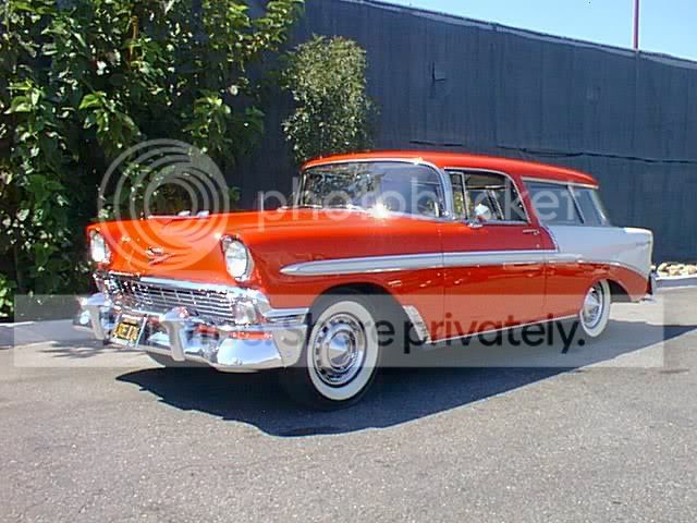 Dale Earnhardt, Jr.'s MagnaFlow equipped 1956 Nomad, built by Gas ...