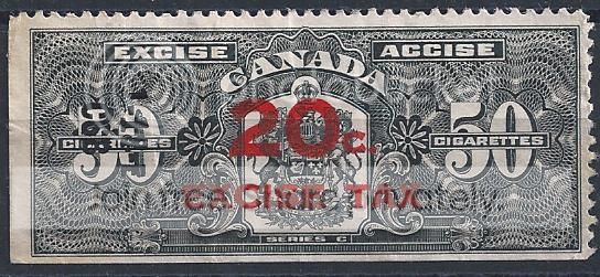 Canadian Excise Stamp? - Stamp Community Forum