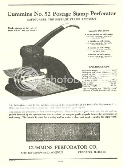 Perfins - Stamp Community Forum