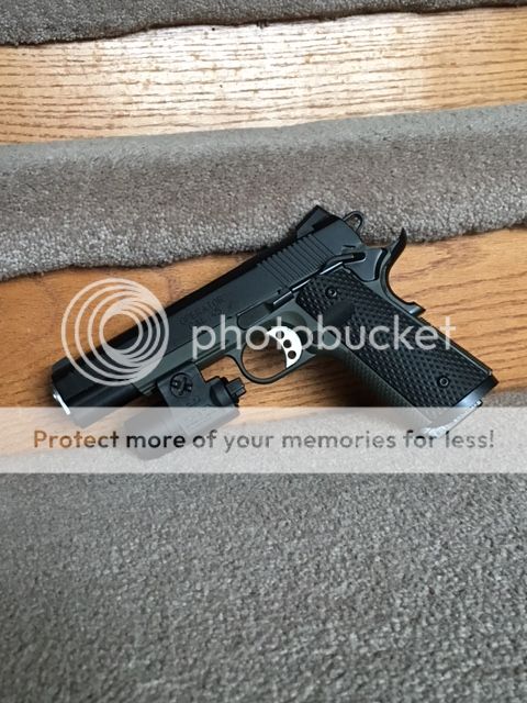 Installed my Springfield magwell/Grips on my MC operator.... | 1911Forum