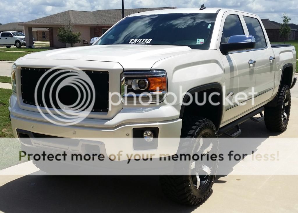 Custom made GMC Emblem on 2014 Sierra | Chevy Silverado and GMC Sierra ...