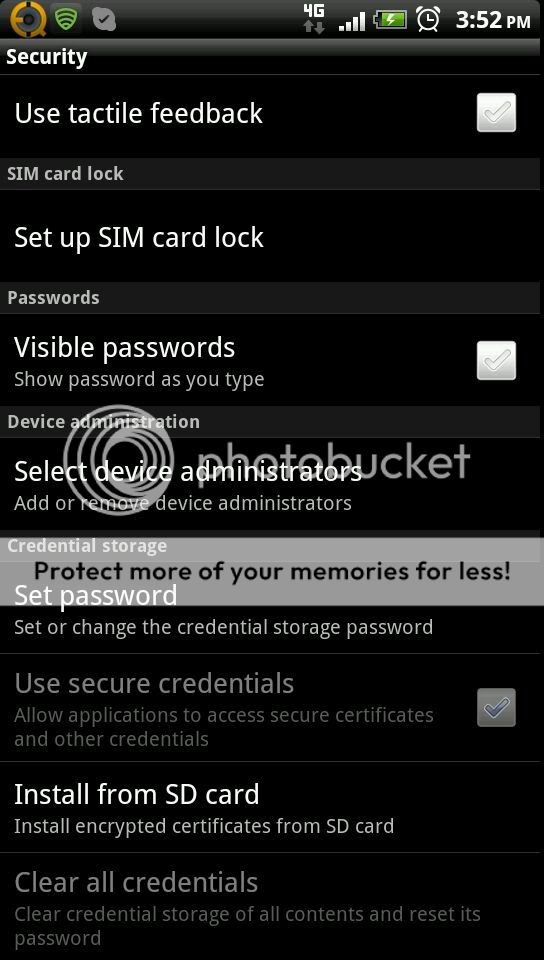 credential storage SOLVED | XDA Forums