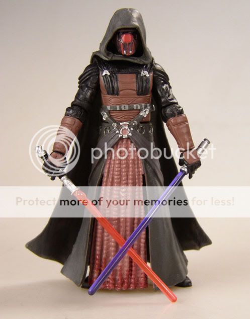 Darth Revan unmasked and NOW articulated. WIP pics
