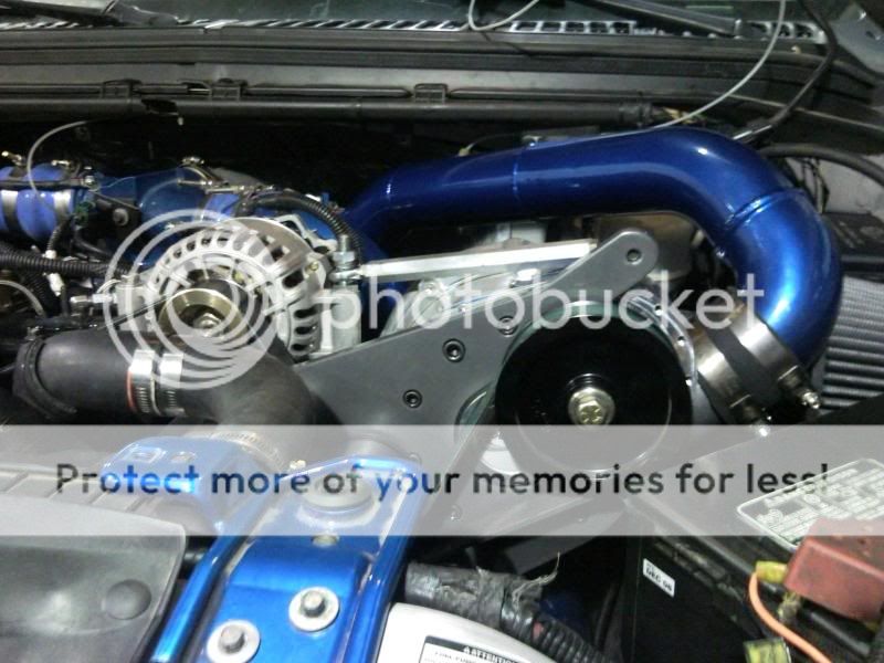Procharged - Compounds GT38R and a Supercharger. - Ford Truck ...
