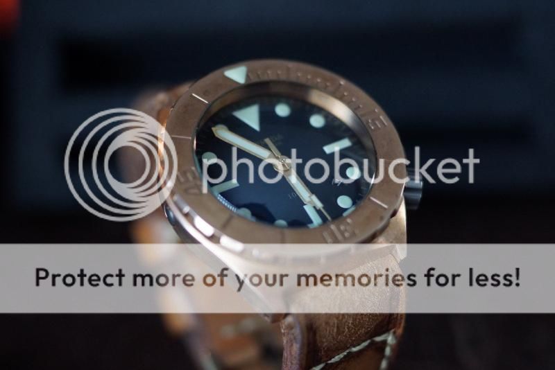 Armida Bronze A1 Black Face - Total Package with Bronze Nato and Brown ...