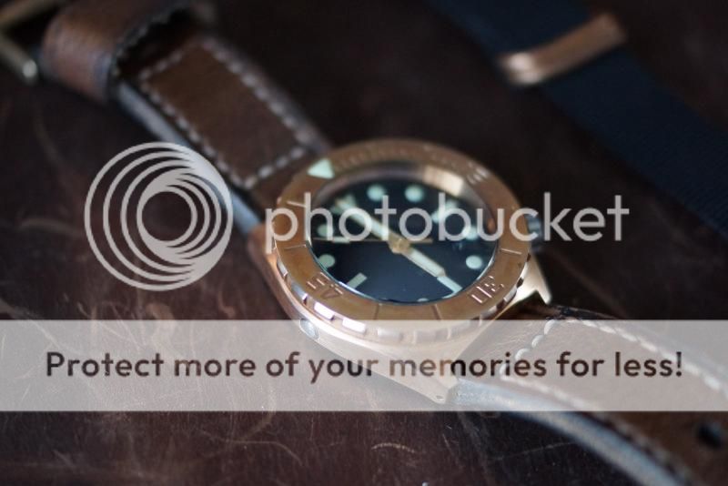 Armida Bronze A1 Black Face - Total Package with Bronze Nato and Brown ...