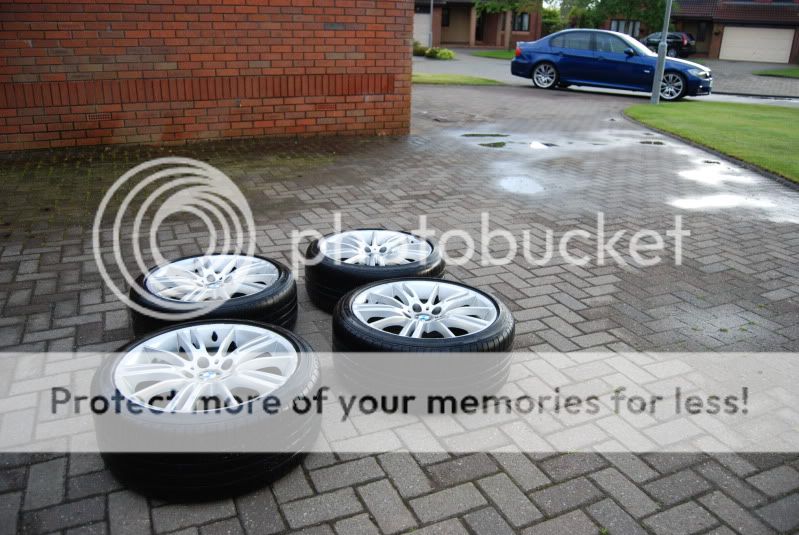 Genuine BMW MV3 Alloys with Bridgestone Potenza RFT's