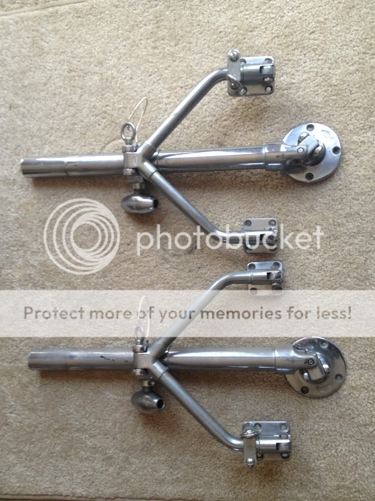 Lee Wishbone Jr. Outrigger Holders | Bloodydecks