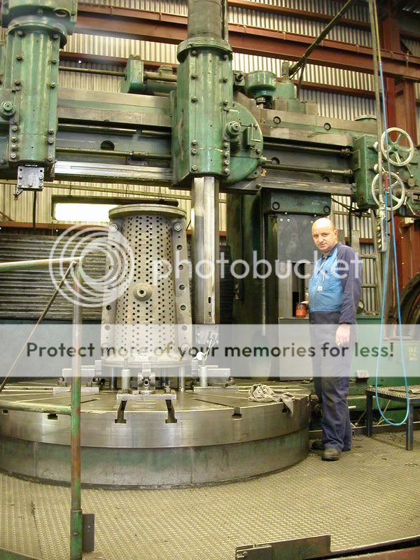 Large old boring & turning mill