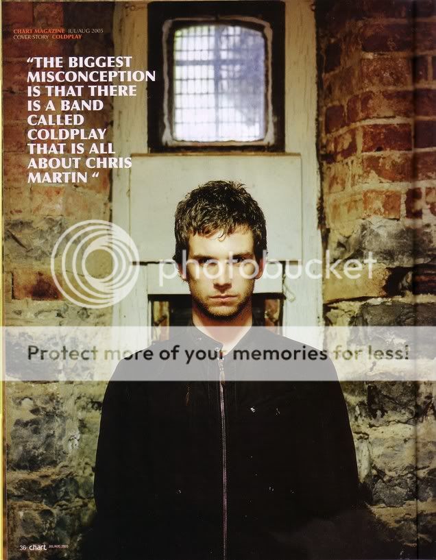 COLDPLAY CHART MAGAZINE SCANS - Coldplay - Coldplaying