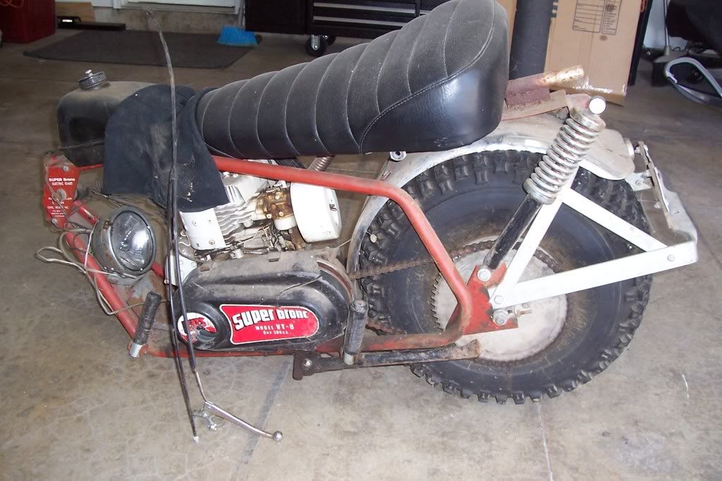 Super Bronc Project numero dos- | OldMiniBikes.com