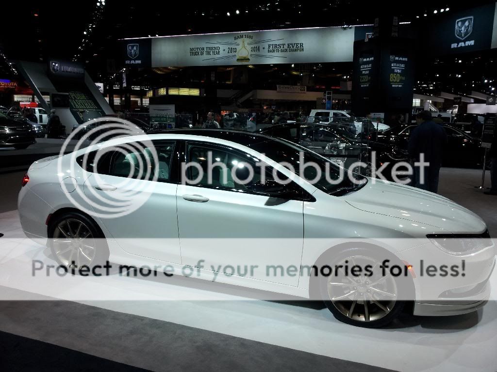 Mopar-modified 2015 Chrysler 200 to be on show at the Chicago Auto Show ...