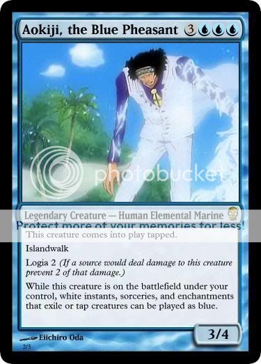 One Piece: The Three Admirals - Custom Card Creation - Magic ...