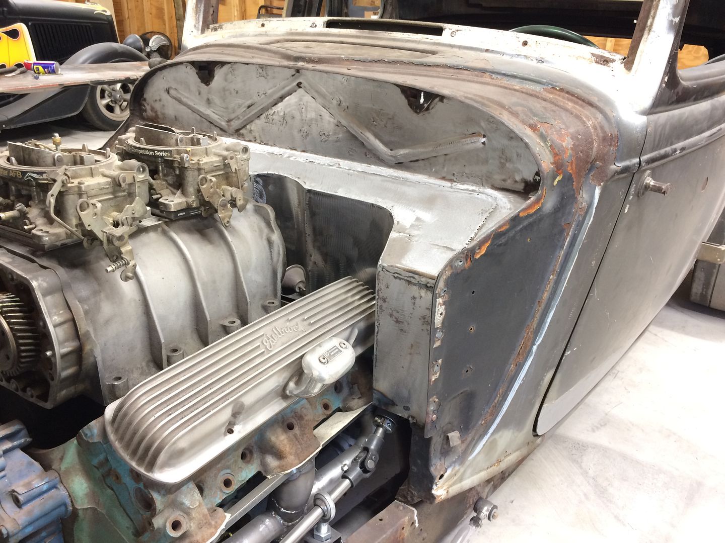 Technical - 1933-34 Ford Firewall Setback Pictures | The H.A.M.B.