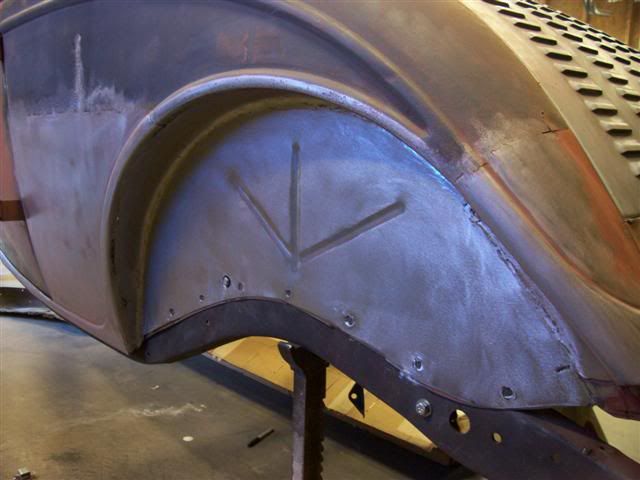 34 Ford wheel wells | The H.A.M.B.