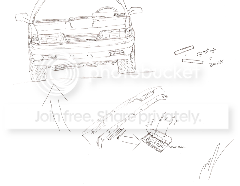 Front Plate Relocation | Toyota Nation Forum