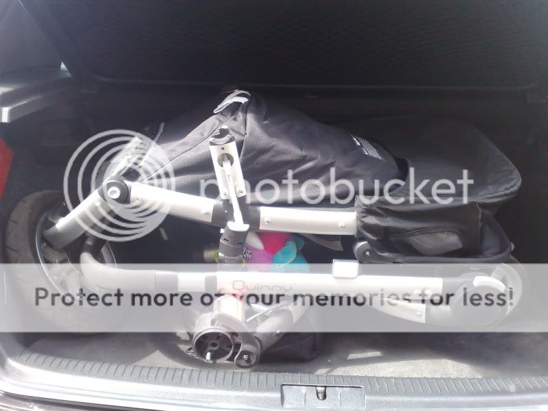 Pram/Buggy in boot of R32 | VW Golf R32 Forum