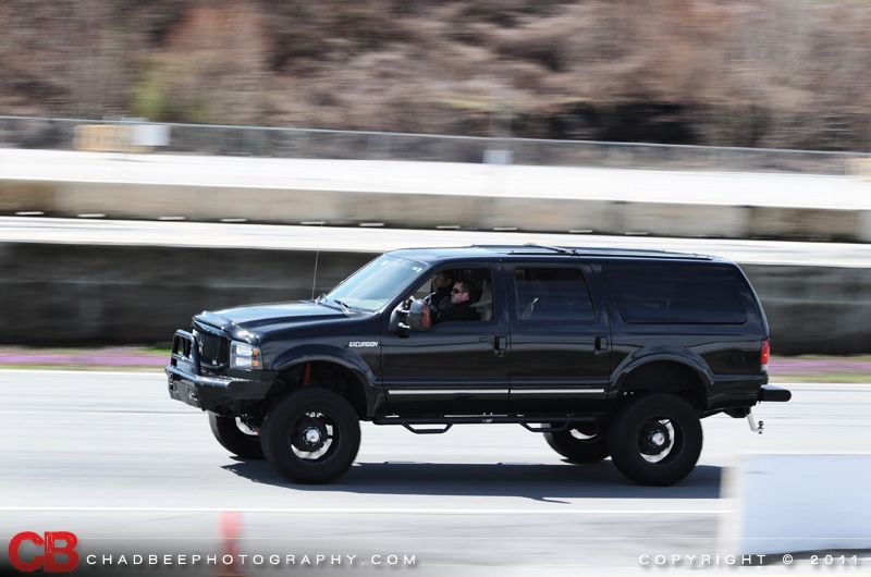 OT? A Hot Lap Around Road Atlanta in an Excursion on 37s.