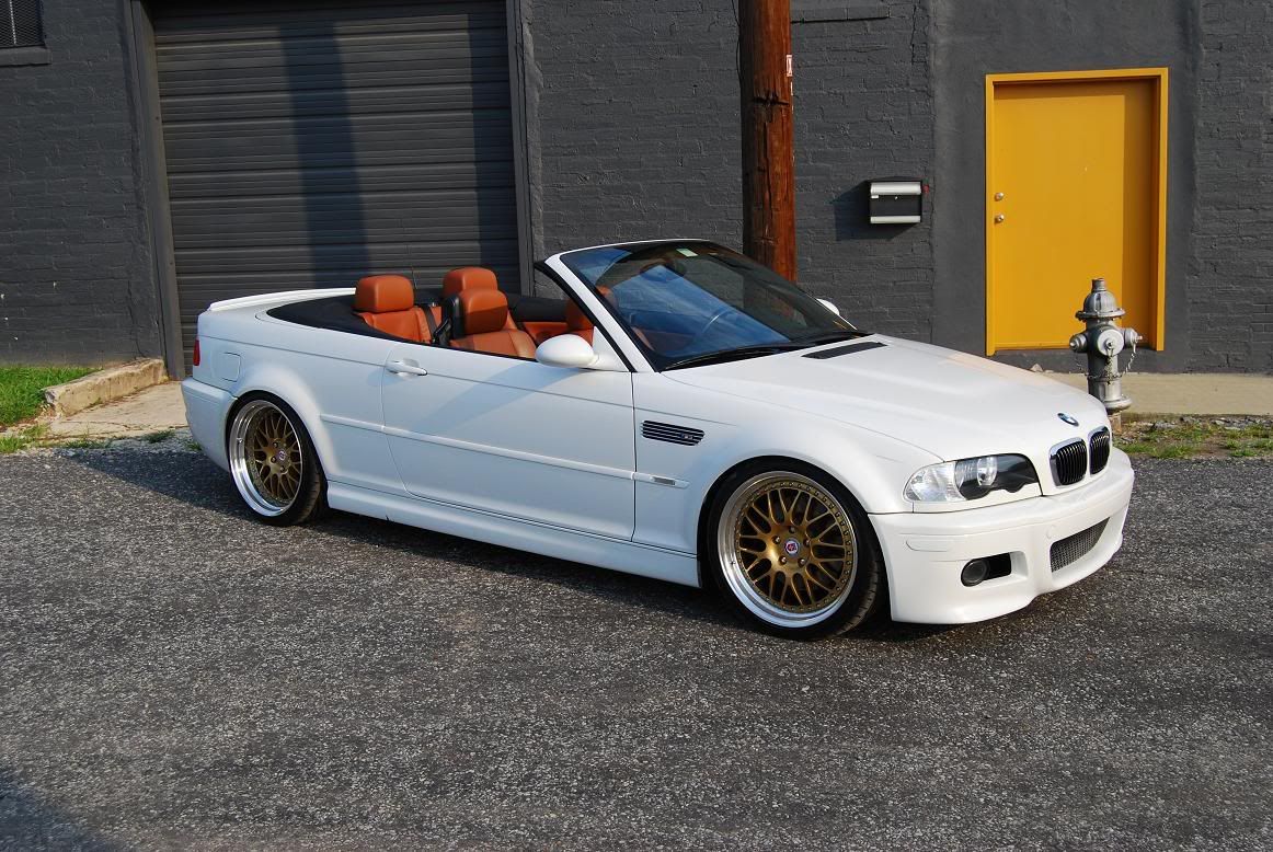 FS:2002 M3 AW/Cinn Cabrio, HRE, Supersprint, H&R
