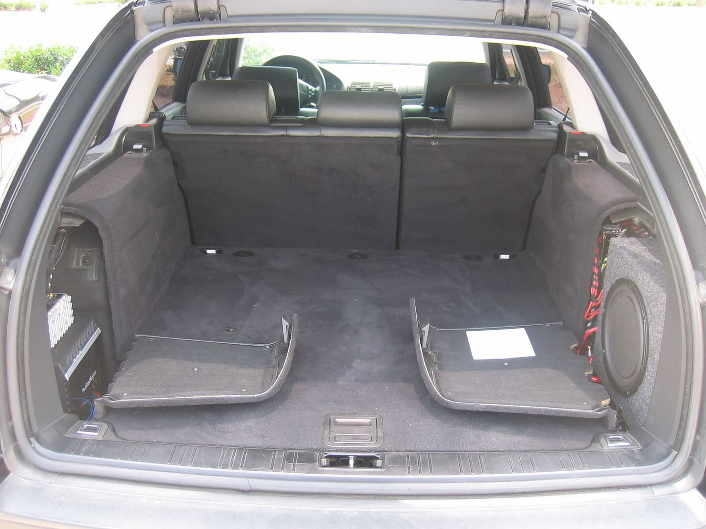 New E39 Wagon Subwoofer System - 100% Stealth - 0 Trunk Space Needed