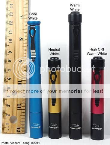 High CRI (Warm white) 4 Sevens Preon 2 + Neutral White Comparison ...