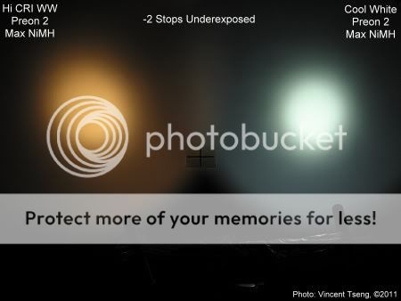 High CRI (Warm white) 4 Sevens Preon 2 + Neutral White Comparison ...