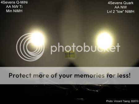 4Sevens Q-MiNi AA Titanium Neutral White Comparison Review | Candle ...