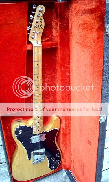 1970's Telecaster Custom and '72 Telecaster Custom Reissue - Electric ...