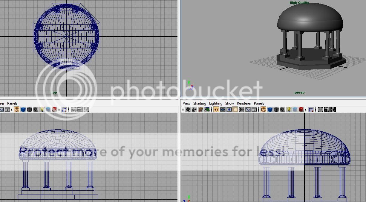 First 3D Maya model done! « Jamie Dewhirst – Level Designer