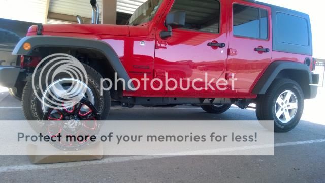 2014 flame red JKU build from scratch | Jeep Wrangler Forum