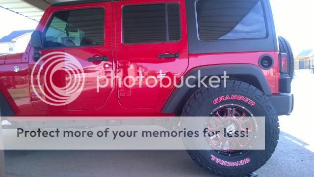 2014 flame red JKU build from scratch | Jeep Wrangler Forum