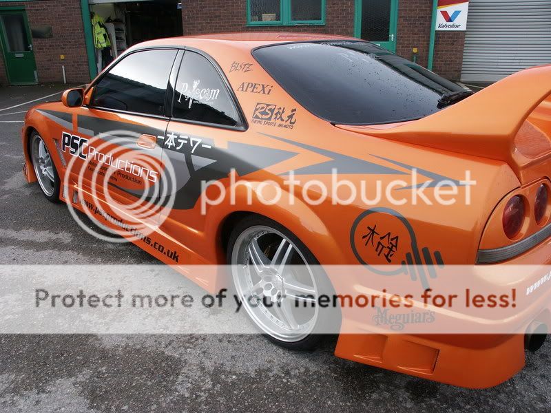 ORANGE R33 BODYWORX SKYLINE | GTR Forum