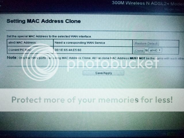 TP-Link Router - Cloning WAN MAC address | SNBForums