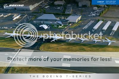 Boeing, 7 Series poster
