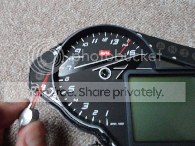 Repairing my wayward tacho needle by disassembling the clocks (pics)