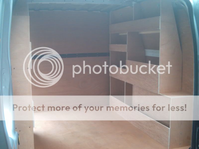 Ford Transit Forum • View topic - Connect SWB ply wood shelving