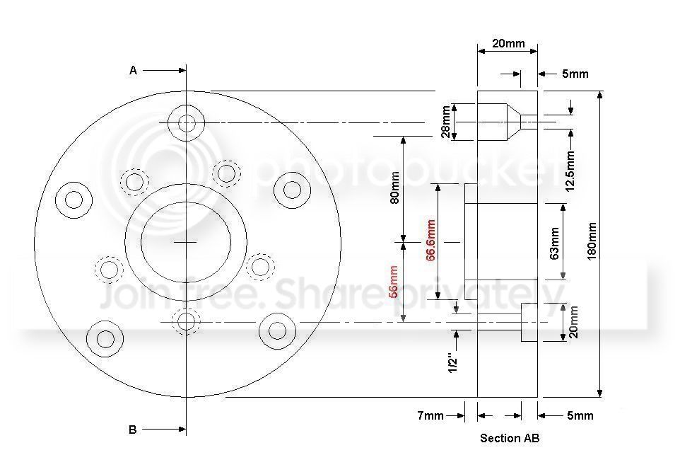 Ford Transit Forum • View topic - Re-drilling mk3/4/5 front hubs