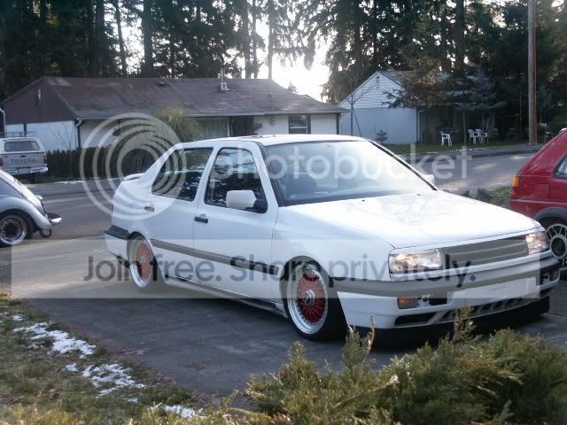 white mk3 jetta with red rs' | VW Vortex - Volkswagen Forum