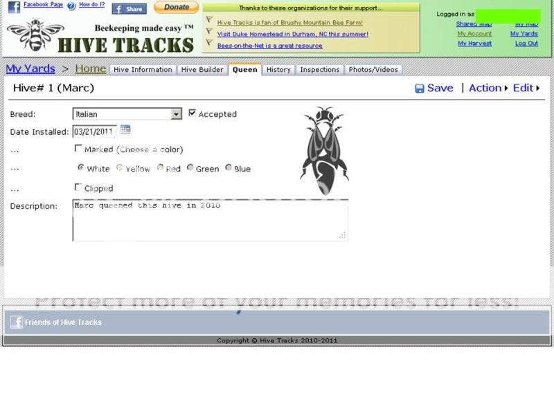 Keeping Records - A Hive Tracks tutorial | Beekeeping Forums
