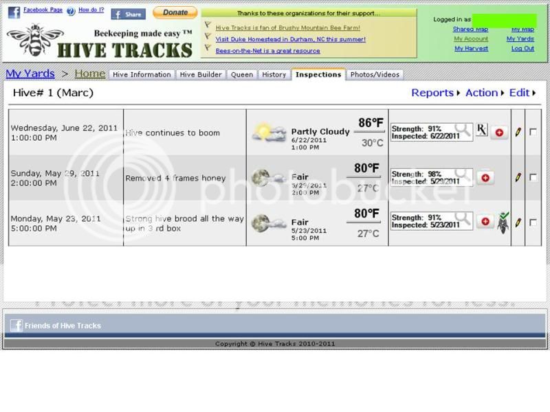 Keeping Records - A Hive Tracks tutorial | Beekeeping Forums