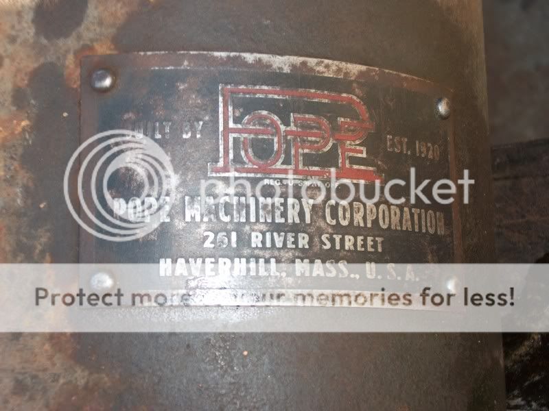 Antique Machinery and History | Anyone have interest in a Pope grinder ...