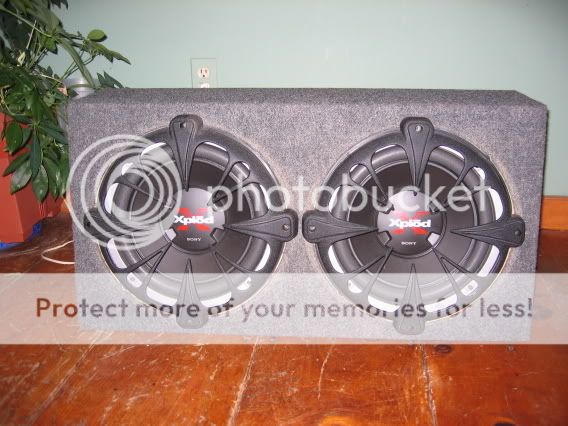FS: Two 12" Sony XPlod subs in sealed box with Kicker grilles | VW ...