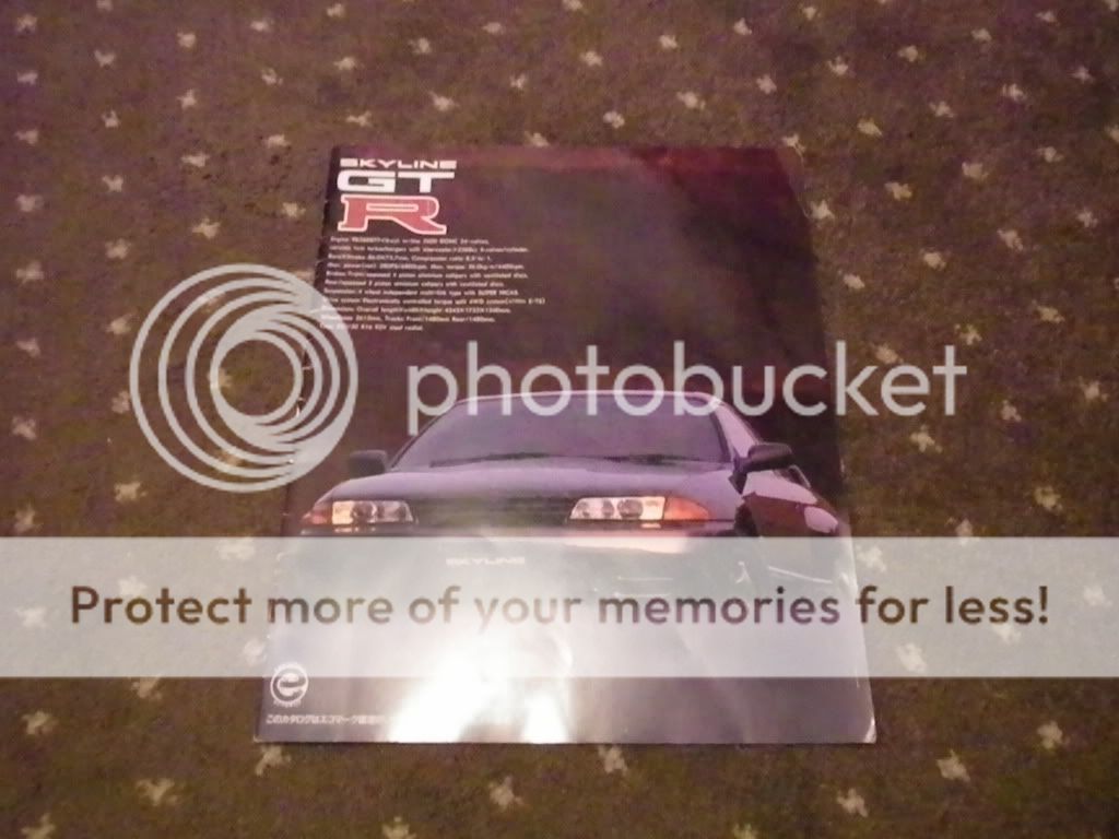 R32 GTR original sales brochure | GTR Forum