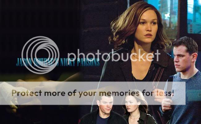 Couples - Jason Bourne & Nicky Parsons (The Bourne Movies) #4: Because ...