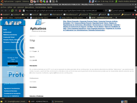 SIAp en Ubuntu Linux | Keep Walking