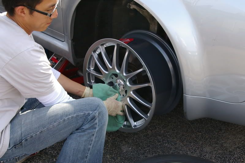 Volk Progressive ME wheels finally installed!!!