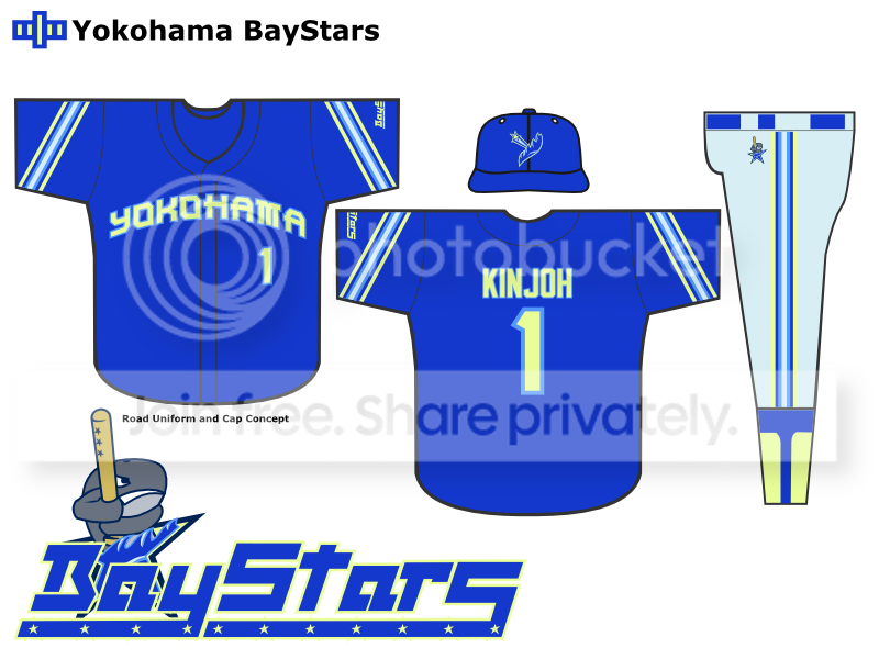 Project Yakyu: Yokohama BayStars - Concepts - Chris Creamer's Sports ...