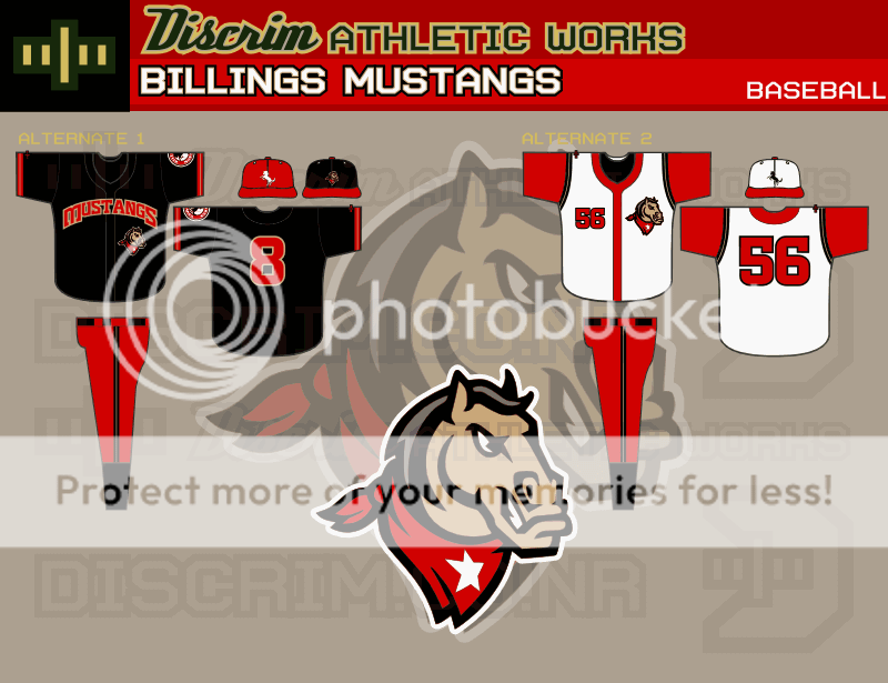 Billings Mustangs - Concepts - Chris Creamer's Sports Logos Community ...